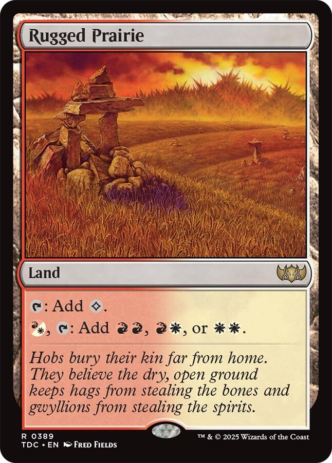 Rugged Prairie [TDC - 389] – Dragon durmiente