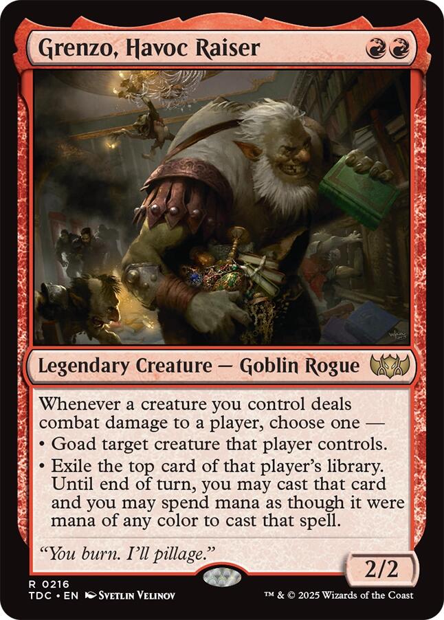 Grenzo, Havoc Raiser [TDC - 216] – Dragon durmiente