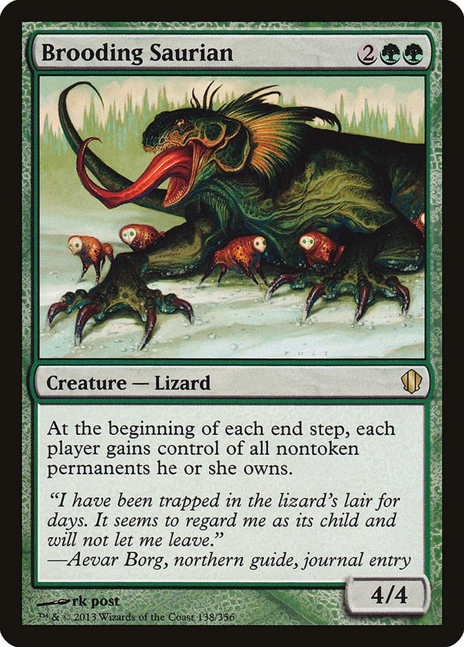 Brooding Saurian [C13 - 138] – Dragon durmiente
